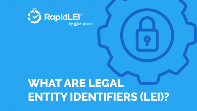 Register LEI - Fast 24/7 Legal Entity Identifiers